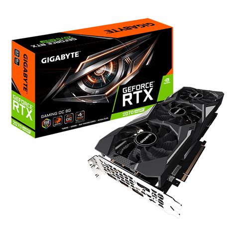 VGA การดแสดงผล GIGABYTE GEFORCE RTX 2070 SUPER GAMING OC 8G 8GB