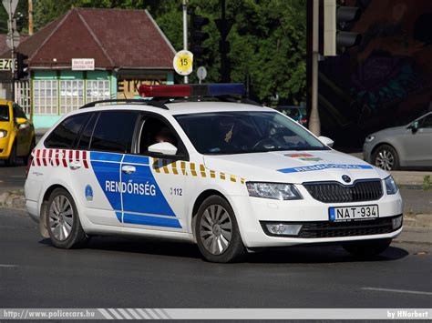 Policecars Hu Gal Ria Skod K Skoda