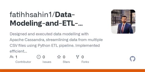 GitHub Fatihhsahin1 Data Modeling And ETL Pipeline Development With