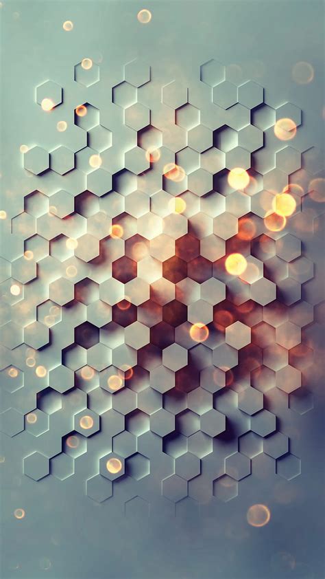 Hd Wallpaper Hexagon Portrait Display Geometry Wallpaper Flare