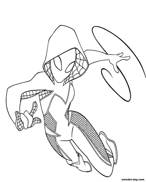 Desenhos De Miles Morales Para Colorir Wonder Day