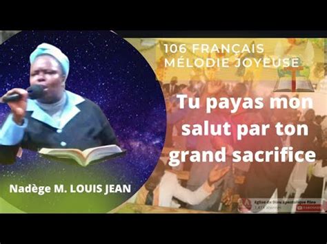 Adoration Sp Ciale Tu Payas Mon Salut Par Ton Grand Sacrifice