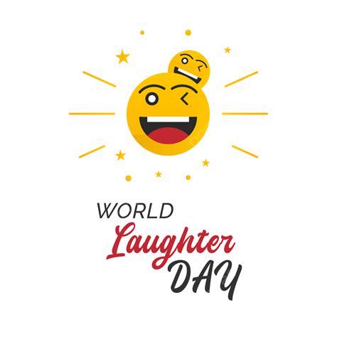 Happy World Laughter Day Smile Emotion Emoji Vector Day Smile Laugh