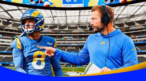 Rams Coach Sean McVay S Comments On Kicker Missing Kicks