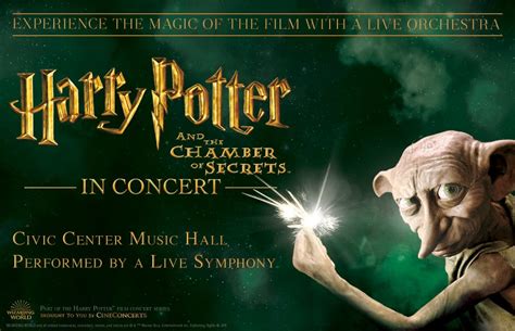 Harry Potter And The Chamber Of Secrets In Concert Civic Center