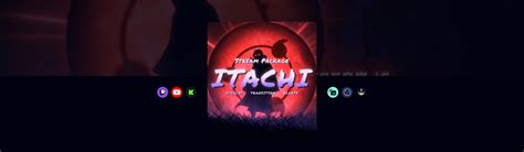 Itachi Twitch Overlay And Alerts Package For OBS Behance