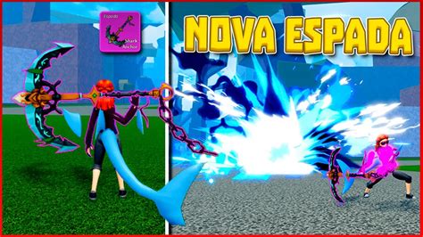 Passo A Passo Como Pegar A Espada Shark Anchor Do Blox Fruits Roblox