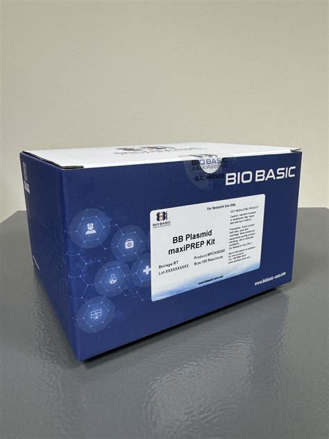 BB Plasmid MaxiPREP Kit Bio Basic Asia Pacific Pte Ltd