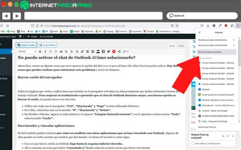 Activar Y Desactivar El Chat En Outlook Gu A Paso A Paso