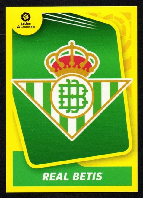 Shield 1 Real Betis Chrome La Liga Santander 2021 22 Este Panini 21 22