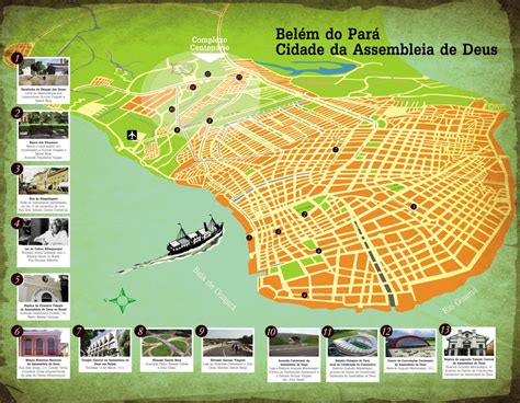 Mapas de Belém PA MapasBlog