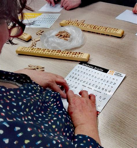 Voto accesible en braille para las elecciones 2019 Asociación Es Retina