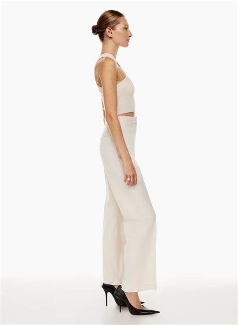 Babaton Sculpt Knit Criss Cross Cropped Tank Aritzia Ca