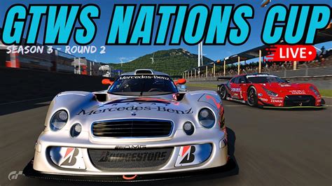 LIVE GT7 GTWS NATIONS CUP 2nd ROUND Gr 2 ON SARDEGNA 1 WEEK W
