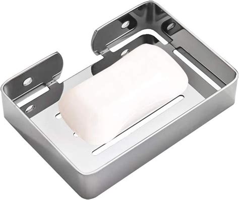 HONPHIER Porte Savon Pour Douche Barre De Douc 304 Porte Savon En Acier