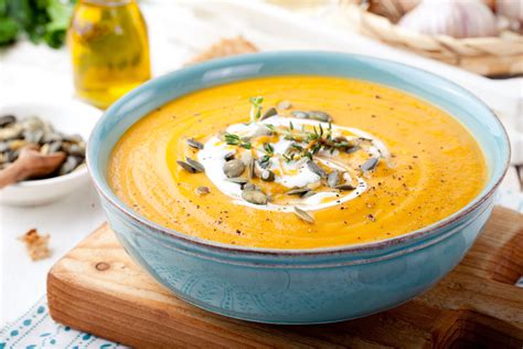 La recette Velouté de butternut aux châtaignes Eco Bretons