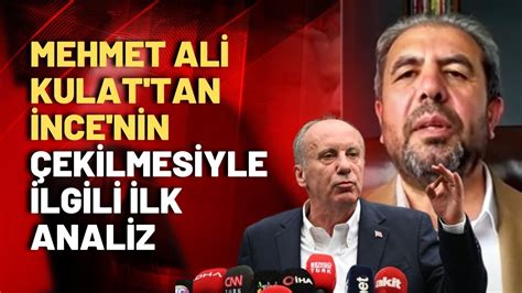 Mehmet Ali Kulat Seçimi ilk turda bitirmek için önemli bir adım YouTube