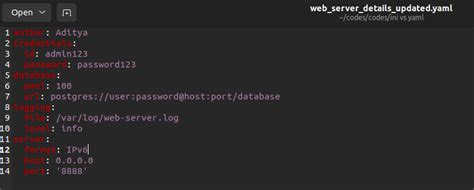 ini vs yaml working with configuration files in python honeybadger developer blog