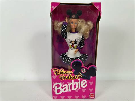 Euro Disney Weekend Barbie Mattel Barbie Doll 1993 New In Box 10722