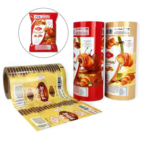 Custom Printed Roll Stock Films Laminated Plastic Film