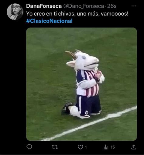 Clásico Nacional Los mejores memes del milagro del Club Chivas y las