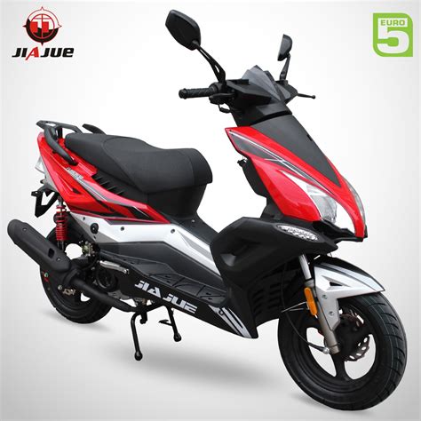 Scooter FUSION 50 JIAJUE Rouge Scooter 50cc 4 Temps Euro 5