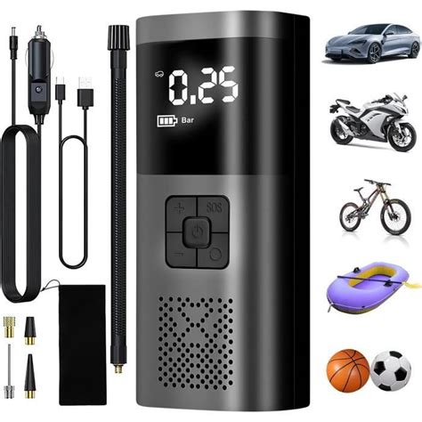 Mah Mini Pompe Air Lectrique Compresseur Air Portatif