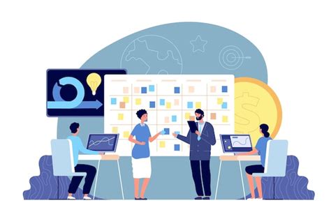 Premium Vector Agile Development Project Business Management