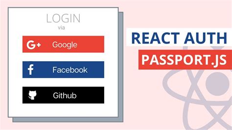 React Social Login With Passport Js React OAuth W Google Facebook