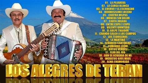 Los Alegres De Teran Sus Mejores Canciones 30 Exitos Corridos Y