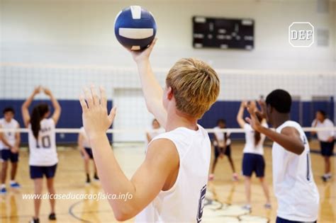 Voleibol Fundamentos e Regras Dicas Educação Física