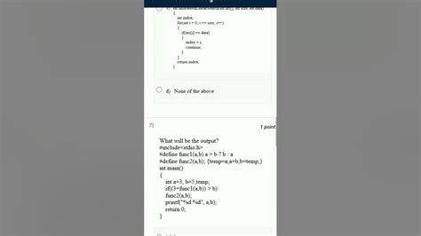 nptel 2023 week 9 assignment answer problem solving through programming in c youtube