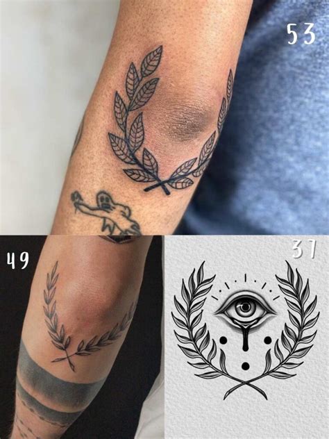 73 Laurel Wreath Tattoo Designs Tattoo Glee