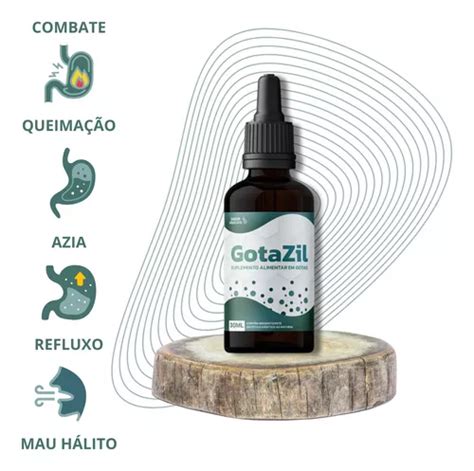 Gotazil 1 Frasco Original Nota Fiscal Tratamento Natural Parcelamento