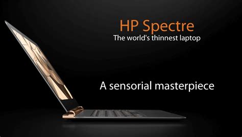 HP Unveils World S Thinnest Laptop