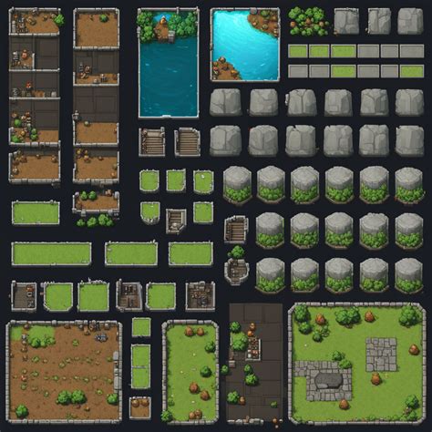 Top down 2D RPG game by Gyros Vadász Playground
