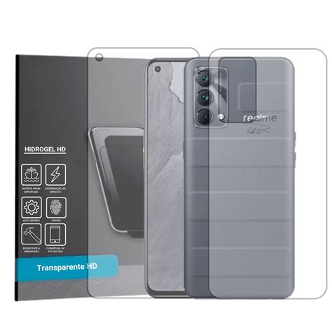 Película Hidrogel Hd Frente E Verso Realme Gt