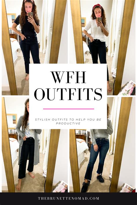 WHAT TO WEAR WHEN YOU WORK FROM HOME OUTFIT INSPIRATION Work From Home