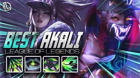 AKALI MONTAGE BEST AKALI Ez LoL Plays 720 60 FPS YouTube