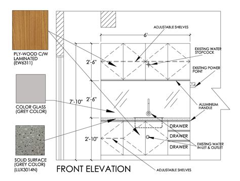 Detail Drawing Fabron Design Interior Design Drawings Service Online