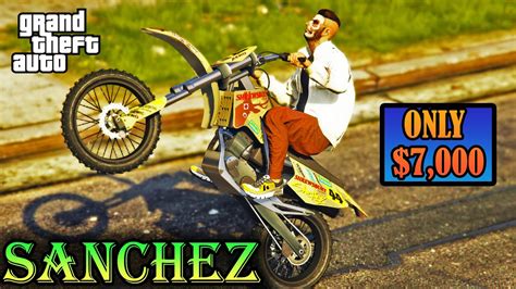 Sanchez Livery Review Best Customization Dirtbike Gta Online