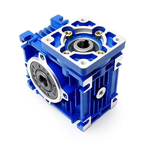 CNCTOPBAOS NMRV030 Réducteur de vitesse à vis sans fin 15 1 RV30 NMRV