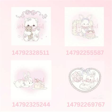 Bloxburg Pink Coquette Aesthetic Decals Bloxburg Decals Codes
