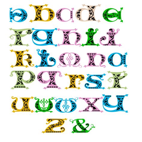 Deco Alphabet Free Stock Photo Public Domain Pictures