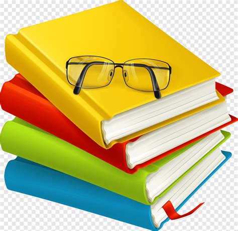 Book Book Material Glasses Png PNGEgg