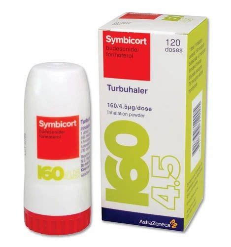 Symbicort 160mcg 4 5mcg Turbuhaler At Rs 567 Pharmaceutical Capsules
