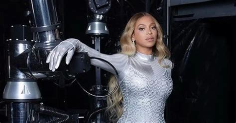 Beyonce Hailed Queen By Fans As She Slips Figure Into Daring Silver