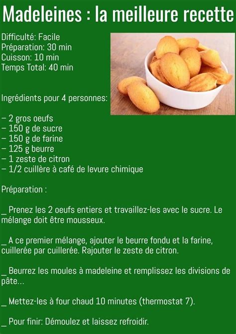 Épinglé par Zeinab Mohammed sur French madeleine macaron Recette