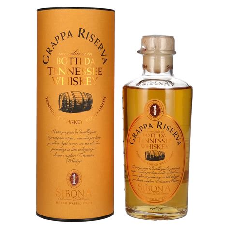 Sibona Grappa Riserva Botti Da Tennessee Whiskey Vol L In