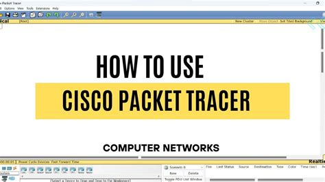 How To Use Cisco Packet Tracer Cisco Packet Tracer Basic Information